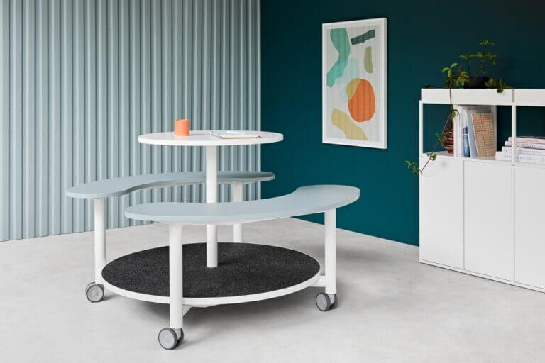 PICNIX est un banc design pour aménager des lieux collaboratifs