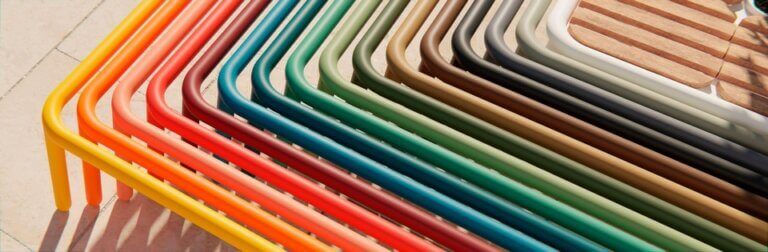 Banc modulaire design et végétalisé, utilisable en extérieur