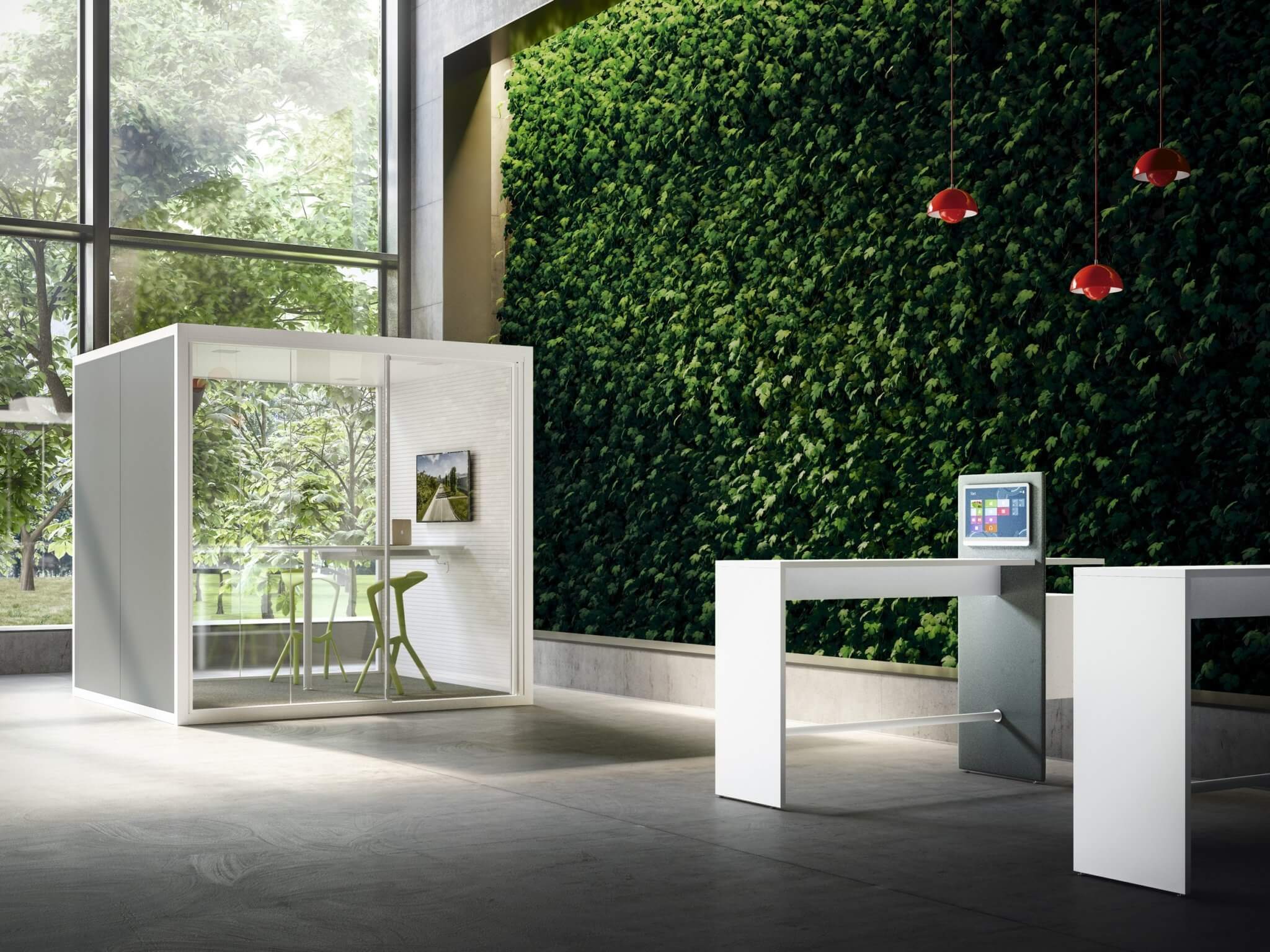 Meeting box design et acoustique pour organiser des réunions