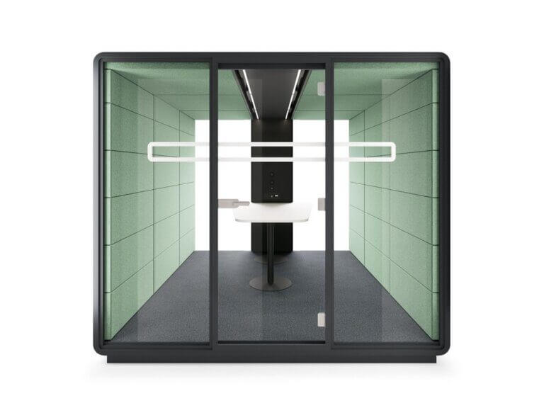 Cabine acoustique pour créer des espaces de réunion design
