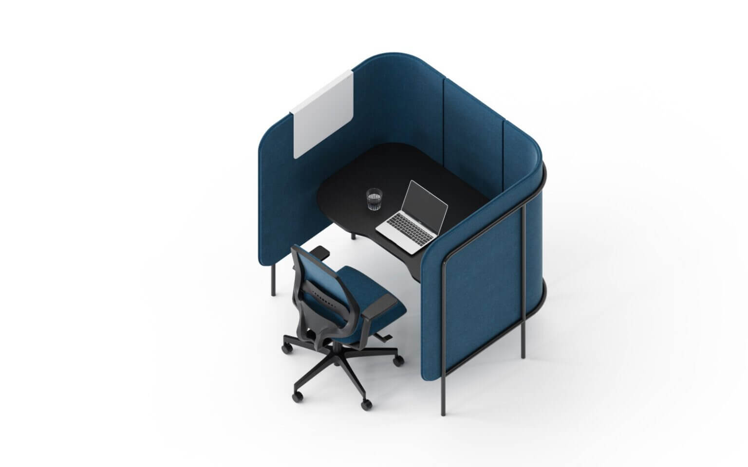 Bureau acoustique modulable PARAVENT pour les open spaces