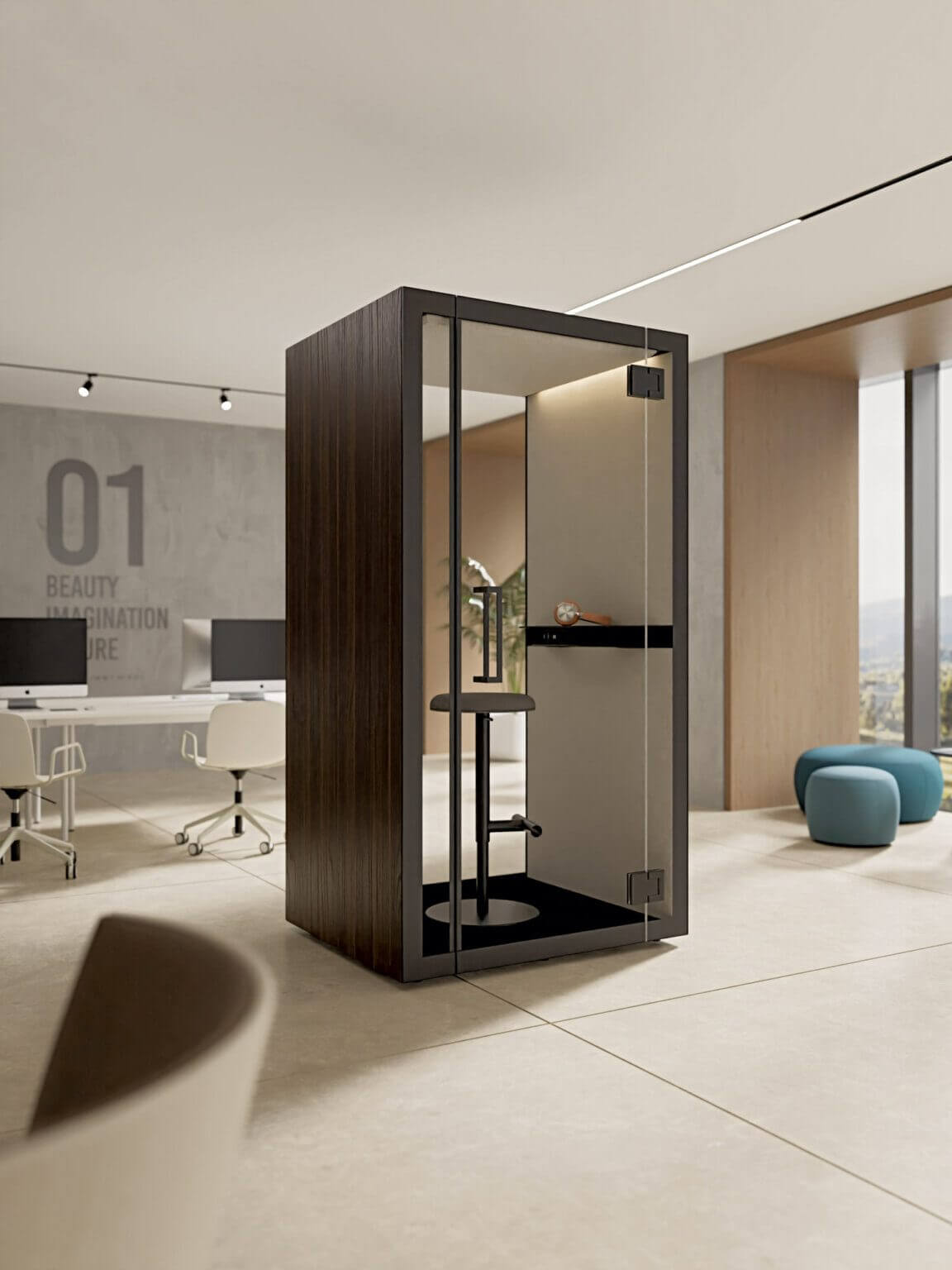 Meeting box design et acoustique pour organiser des réunions