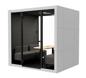 Box acoustique pour les ateliers et environnements industriels