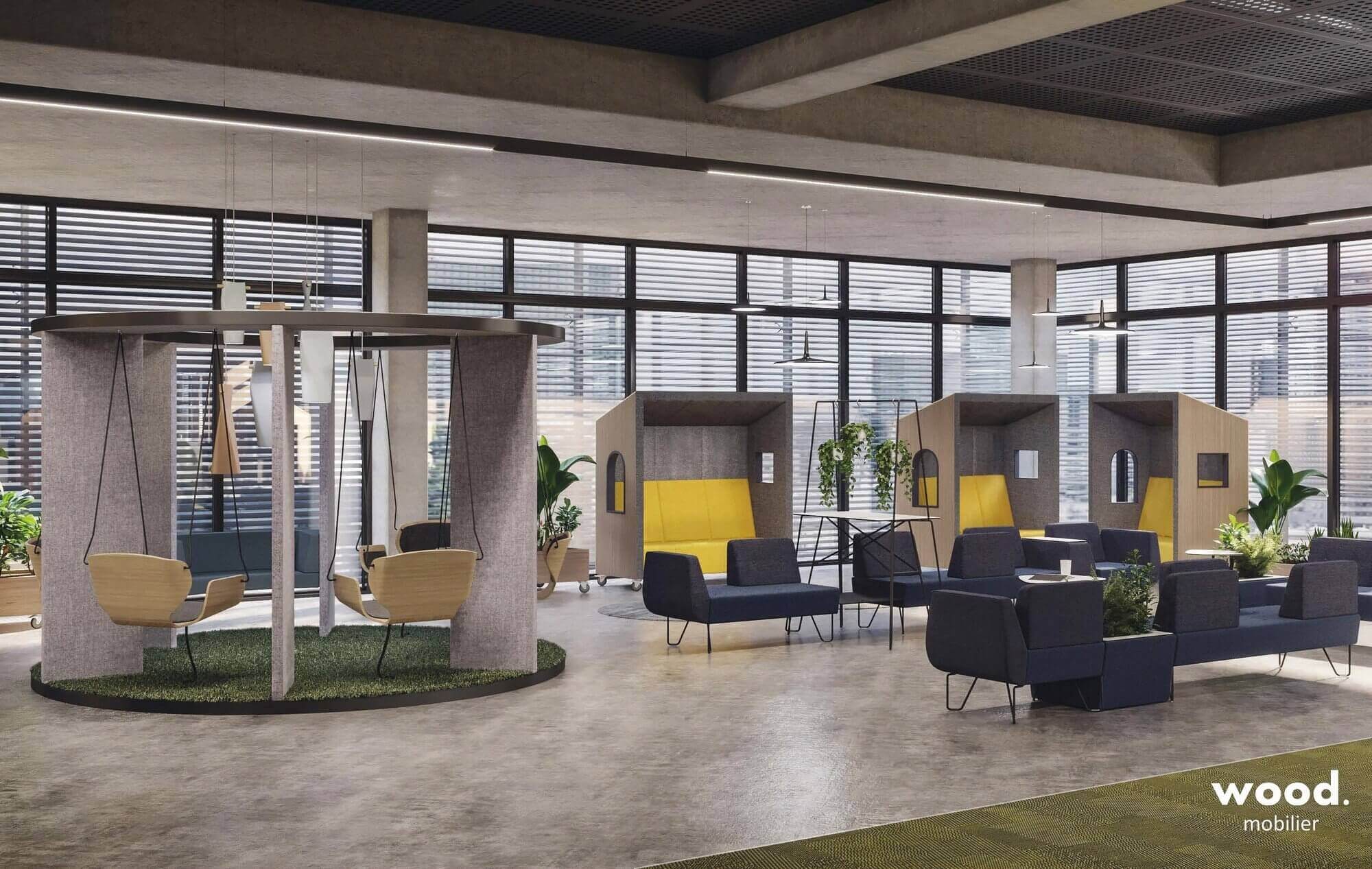 La théorie du village, notre approche du mobilier d'entreprise